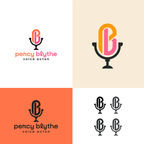 Designs | Logo and branding for a voice actor that conveys a sense of ...