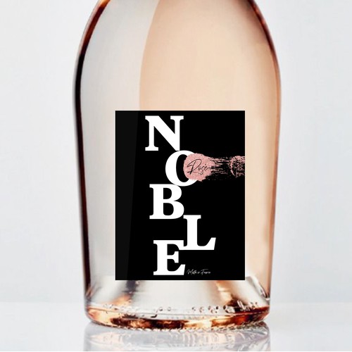 Designs | Rose Wine Label | Product label contest