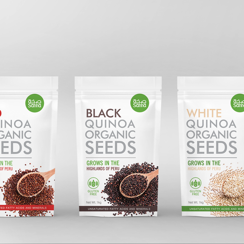 Elegant Quinoa Packaging Design | Product packaging contest