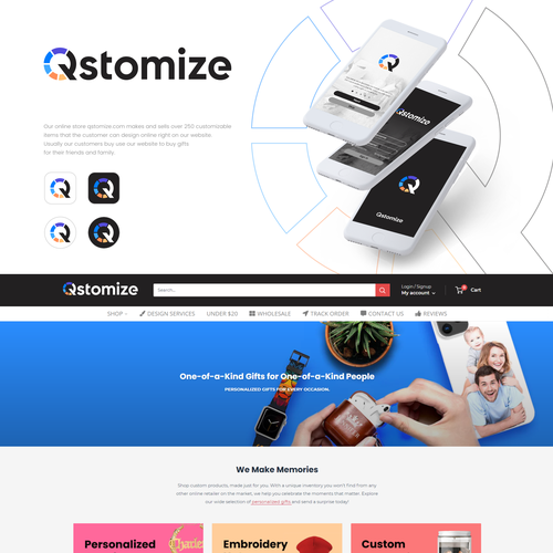 Designs | Custom Products Website Looking for New, Fun, Artistic ...