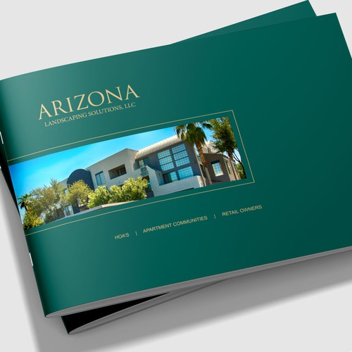 Designs | Landscaping company booklet | Brochure contest