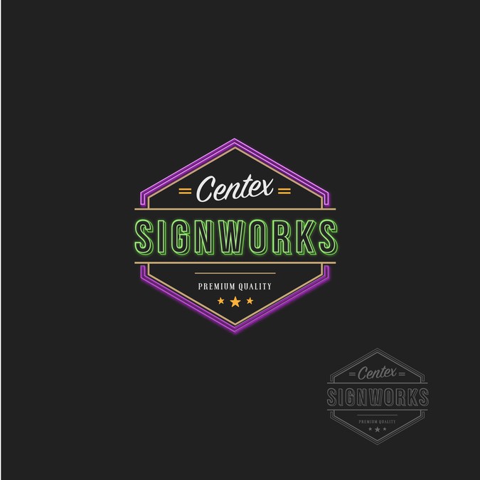 New Commercial Custom Sign Company Seeks Separation | Logo design contest