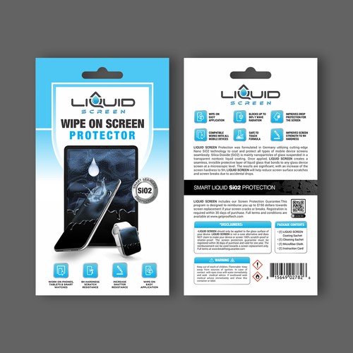 Designs | Envelope Packaging Design for Screen Protector | Product ...