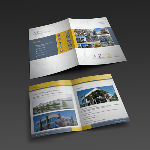 Design a Professional Booklet for an Engineering Firm | Brochure contest