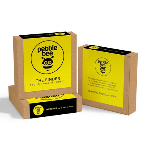 Create a modern industrial, craft style packaging for a beautiful and ...