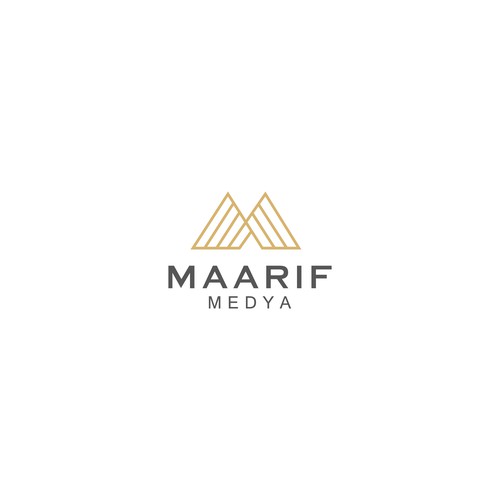 Design a luxurious logo for Maarif Medya | Logo & brand identity pack ...