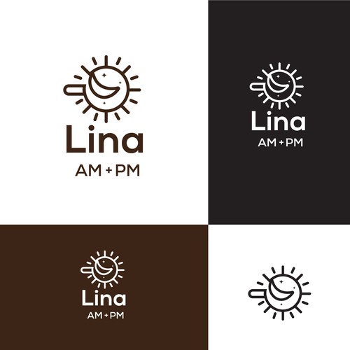 Designs | Logo for a coffee shop in AM and cocktail bar in PM | Logo ...