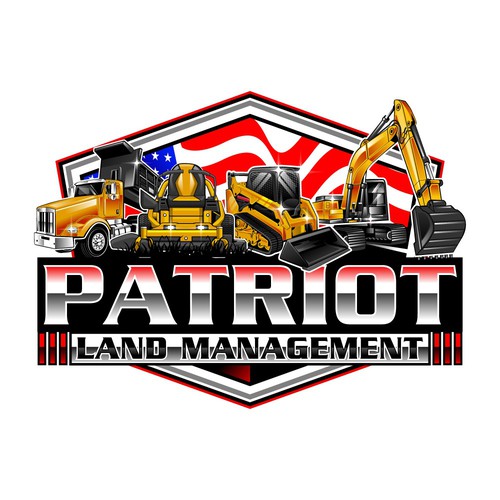 Designs | Bold land clearing and landscaping company logo for a veteran ...