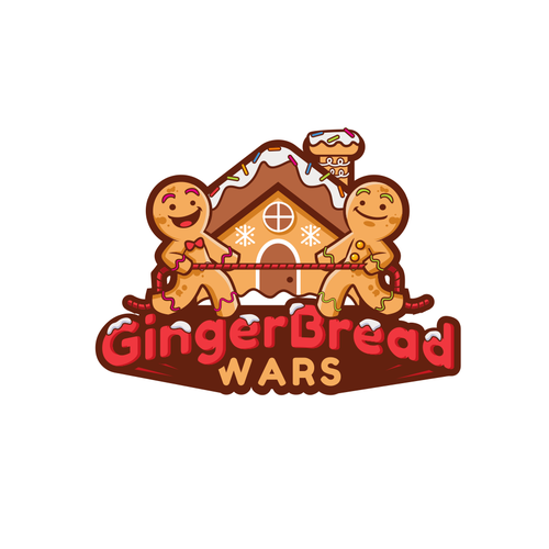 Designs | Create a fun and playful logo for Gingerbread Wars -- a ...