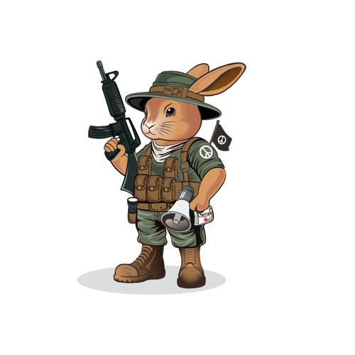 Designs | The Rabbits Got the Gun! Mascot/Caricature - Help us fight ...