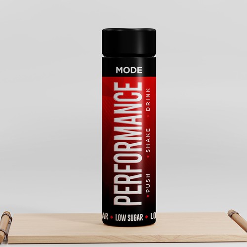 Designs | Performance Drink | Product label contest