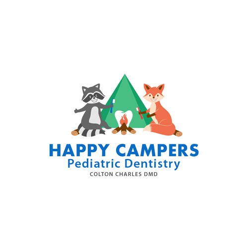 Designs | Happy Campers Cute, Kid friendly logo | Logo design contest