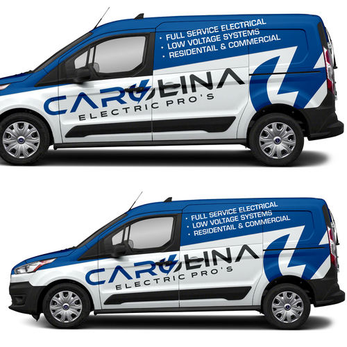 Designs | Van Wrap for Electrical Contractor | Car, truck or van wrap ...