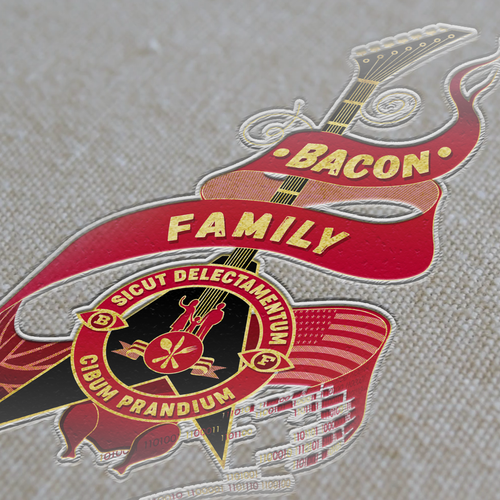 Bacon Family Crest | Illustration or graphics contest