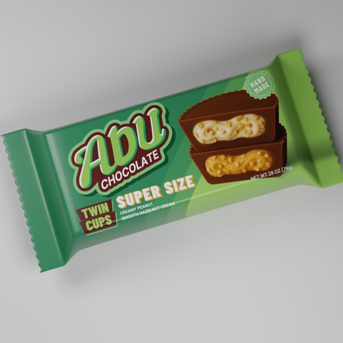 Abu chocolate twin cups | Product packaging contest | 99designs