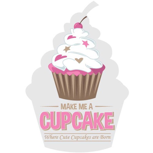 Create a cute Cupcake logo for a fun Cupcake website! | Logo design contest