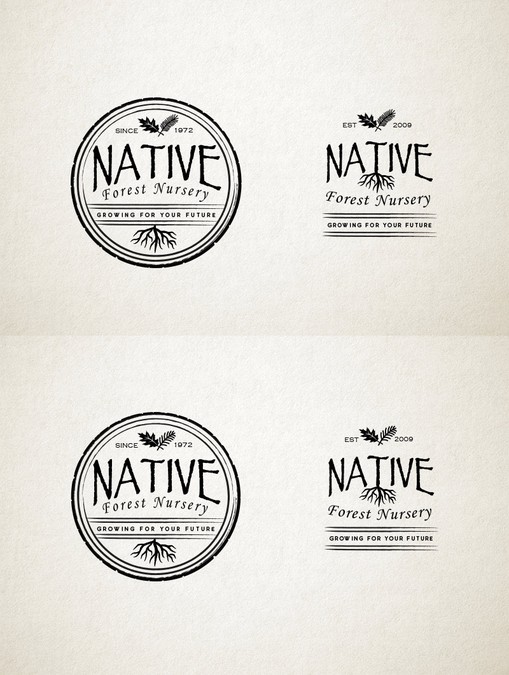 Create a forestry logo for Native Forest Nursery | Logo design contest