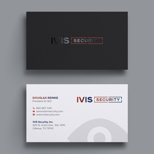 Designs | Business Card for Modern Security Company | Business card contest