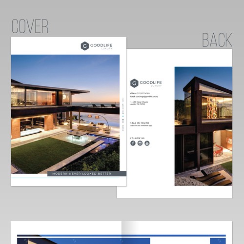 Luxury Lifestyle Real Estate Ezine | Brochure contest