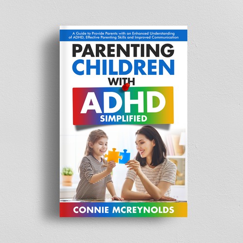 Designs | Eye popping cover for ADHD book | Book cover contest