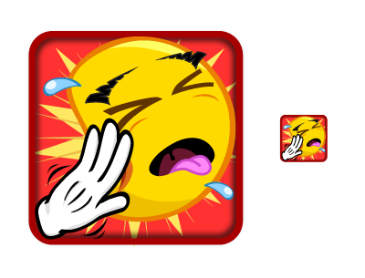 Face-Slapping Icon for Highbrow Games's Face Slapper Game | Icon or ...
