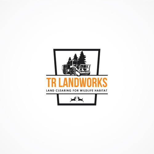 Logo for tree hugging land clearing company - second contest | Logo ...