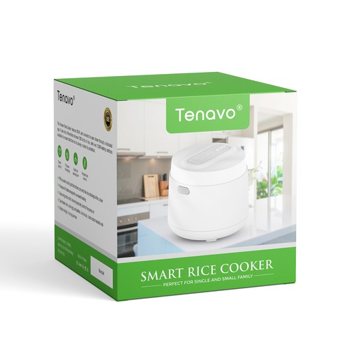 Designs | Design a modern package for a smart rice cooker | Product ...