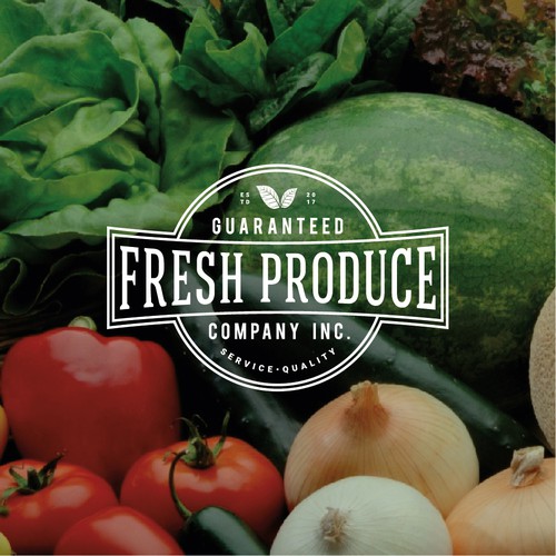 Produce company logo rebrand | Logo design contest