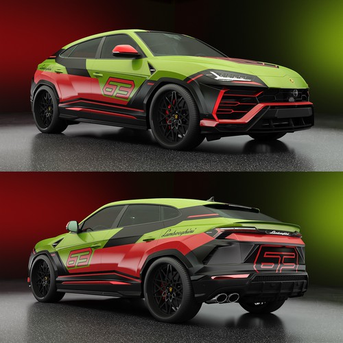 Designs | Custom Wrap for Youtubers Lamborghini Urus! | Car, truck or ...
