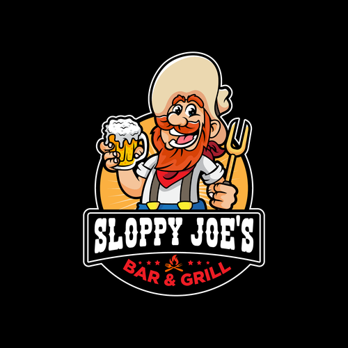 Designs | SLOPPY JOES' BAR & GRILL NEED GREAT FUN LOGO | Logo design ...