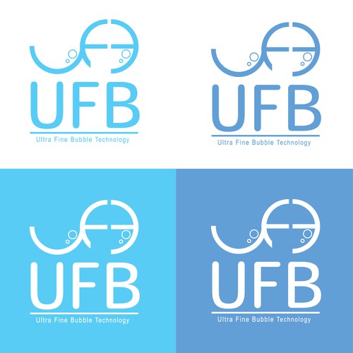 Create a captivating logo of ultra fine bubble technology for aqua ...
