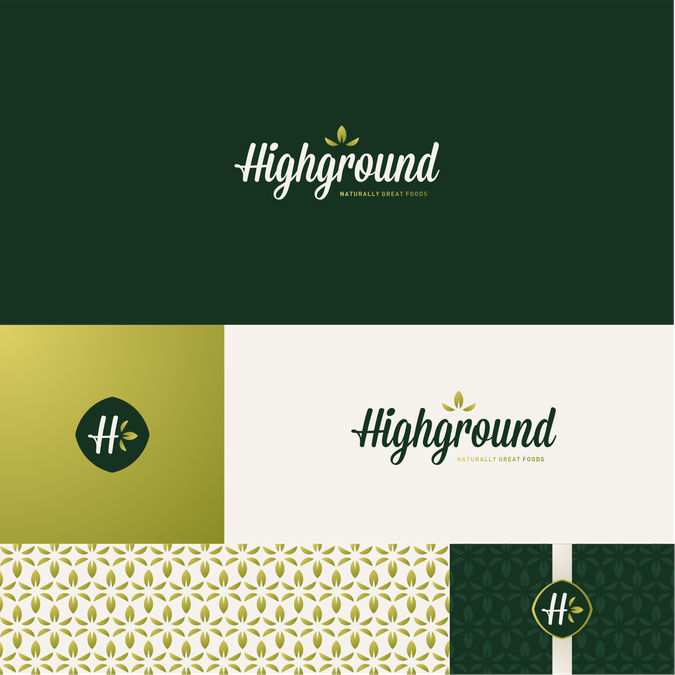 Create a modern, bold and sophisticated logo for Highground - a premium ...