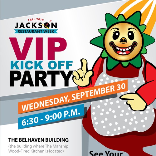 Pop-Art Inspired Restaurant Week Poster Needed | Poster contest