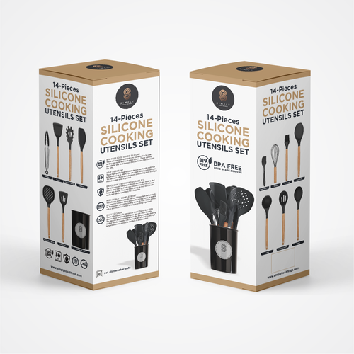 Designs | We need the best packaging for our Silicone Cooking Utensils ...