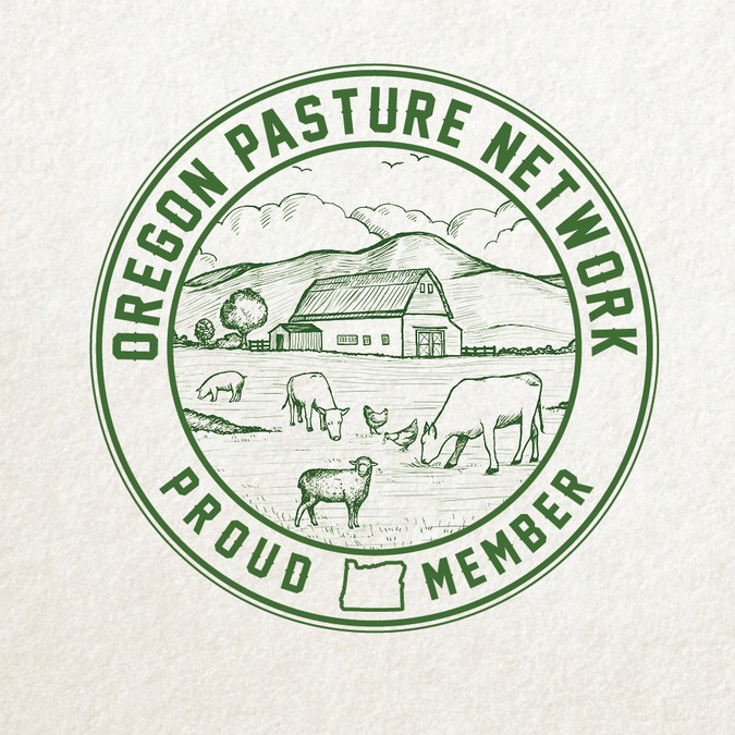 Logo needed for Oregon Pasture Network: a sustainable agriculture ...