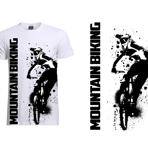 Mountain Biking T-Shirt Design | T-shirt contest