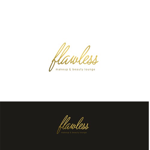 HAND DRAWN styled logo needed for Flawless makeup & beauty lounge ...