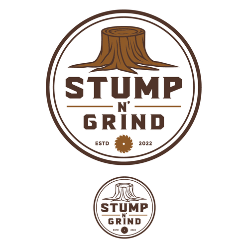 Designs | Logo for a small company that grinds tree stumps. | Logo ...