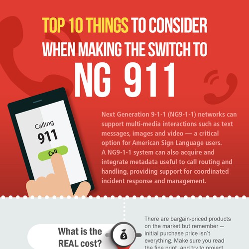 Infographic for 911 Call Center Recording Technology | Infographic contest