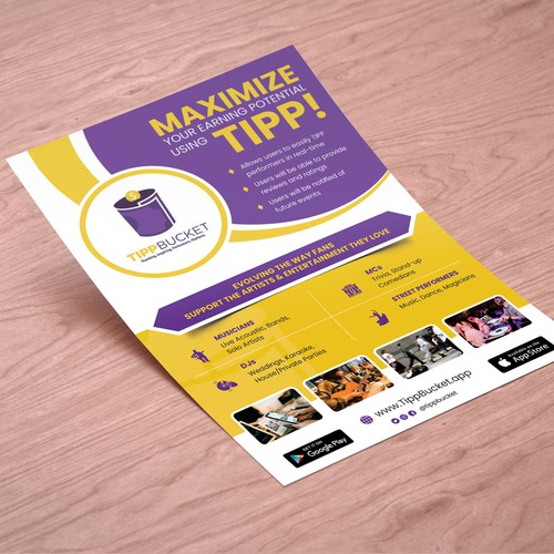 Designs | TIPP Bucket Flyer | Postcard, flyer or print contest