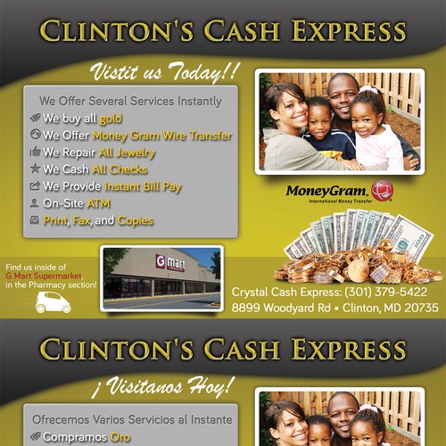 Design an ad for a Cash for Gold store! Have some fun with unique ...