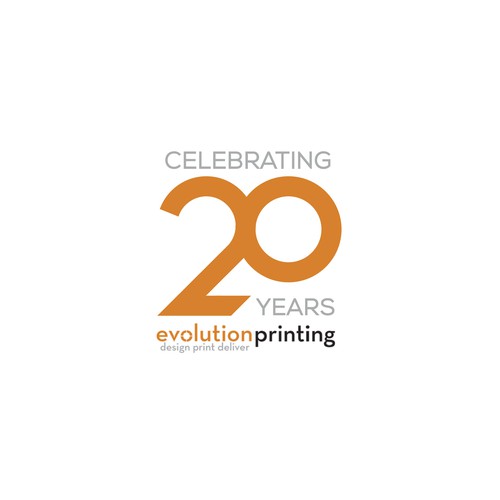 Designs | Sleek, creative logo for our company's 20 year anniversary ...