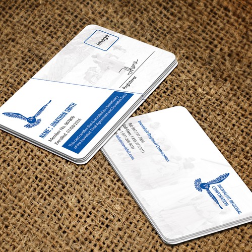 Designing Beneficiary Membership Cards | Business card contest