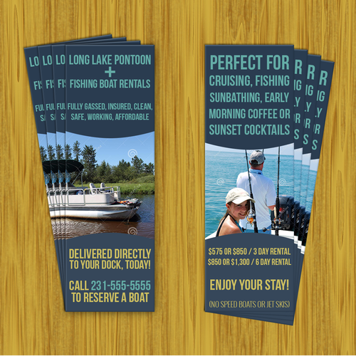 Boat rental Flyer - Quick and easy $200 bucks! | Postcard, flyer or ...