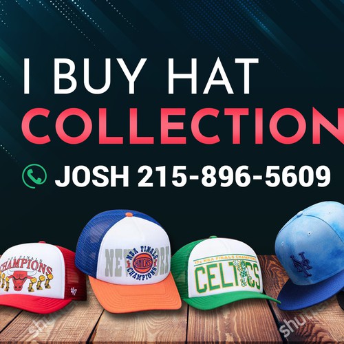 Hat Collections Wanted - Post Card Design | Postcard, flyer or print ...