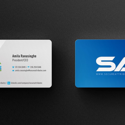 Modern Professional Cybersecurity Business Card | Business card contest