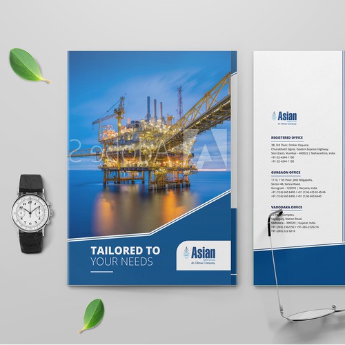 Brochure & Poster Design for Oil & Gas Service Provider Company ...