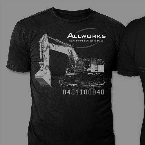 Design a tough and mean designs for excavation company | T-shirt contest