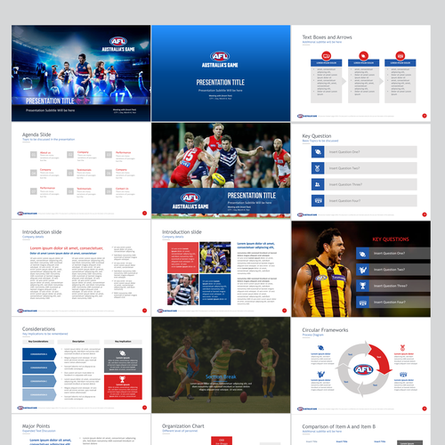 Inspiring PowerPoint template Contests - 99designs