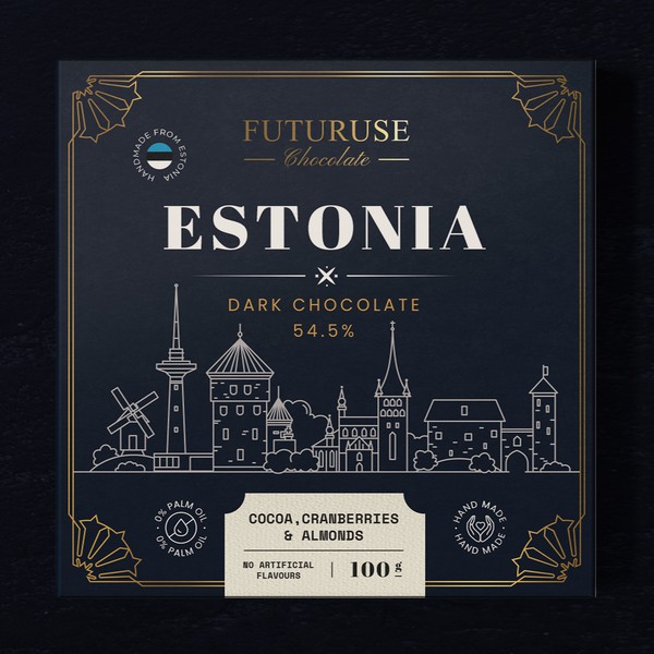 High-end craft chocolate packaging that creates a sense of heritage and ...